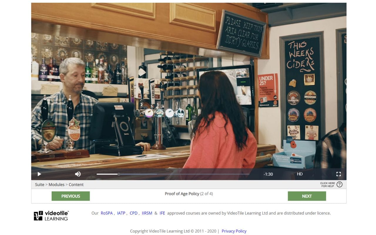 Online Training - VideoTile Learning